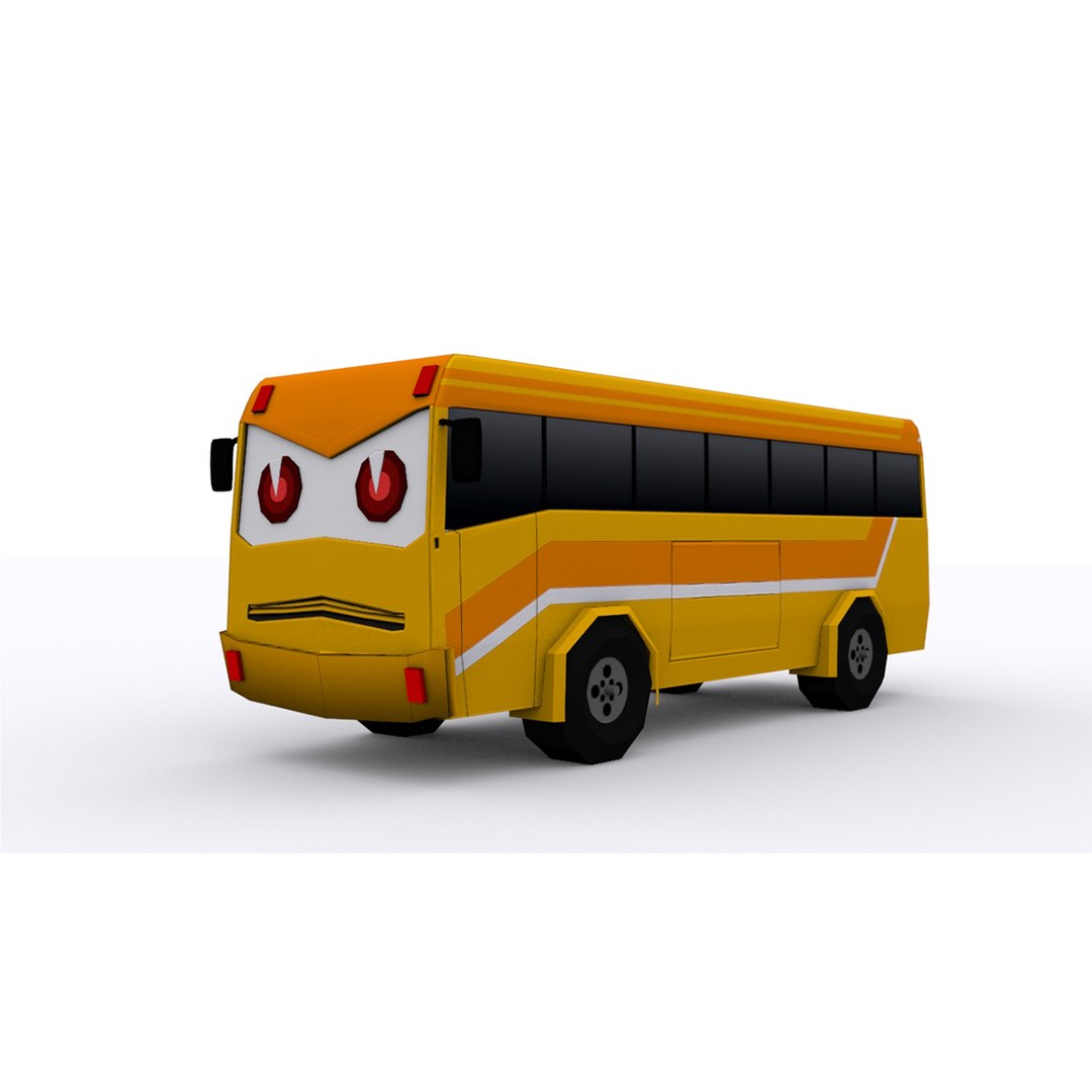 Cartoon Bus Max