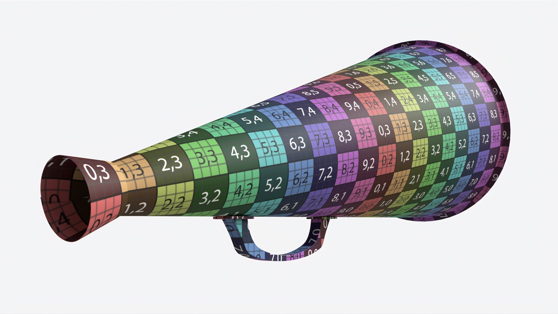 Vintage Metal Megaphone 3D Model - TurboSquid 2073352