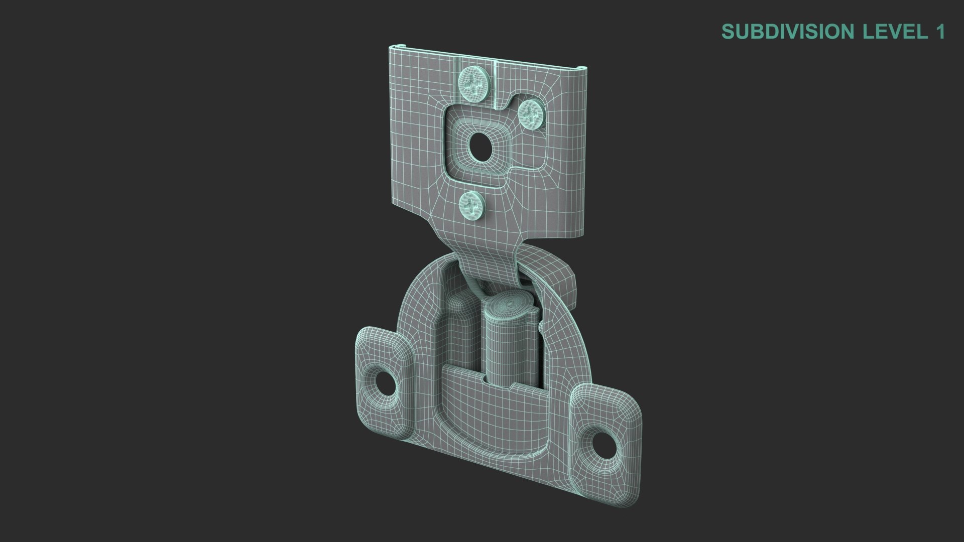 Hinge 3D Model - TurboSquid 1845114