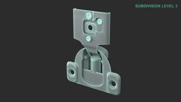 Hinge 3D model - TurboSquid 1845114