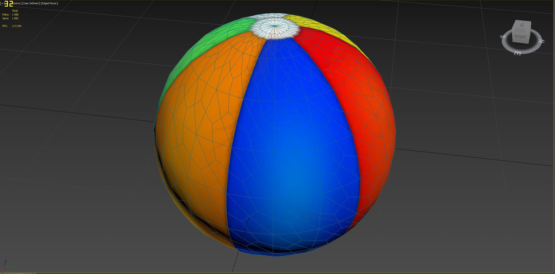 Beach ball 01 model - TurboSquid 1375201