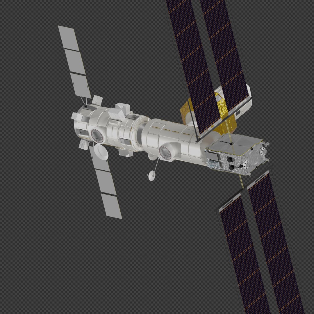 3D Lunar Gateway Space Station Model - TurboSquid 2131442