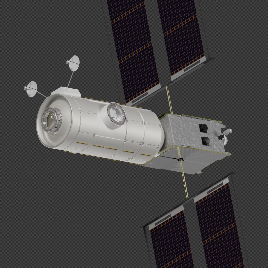 3D Lunar Gateway Space Station Model - TurboSquid 2131442