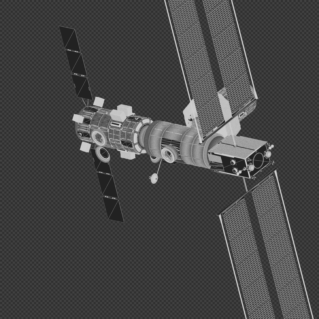 3D Lunar Gateway Space Station Model - TurboSquid 2131442