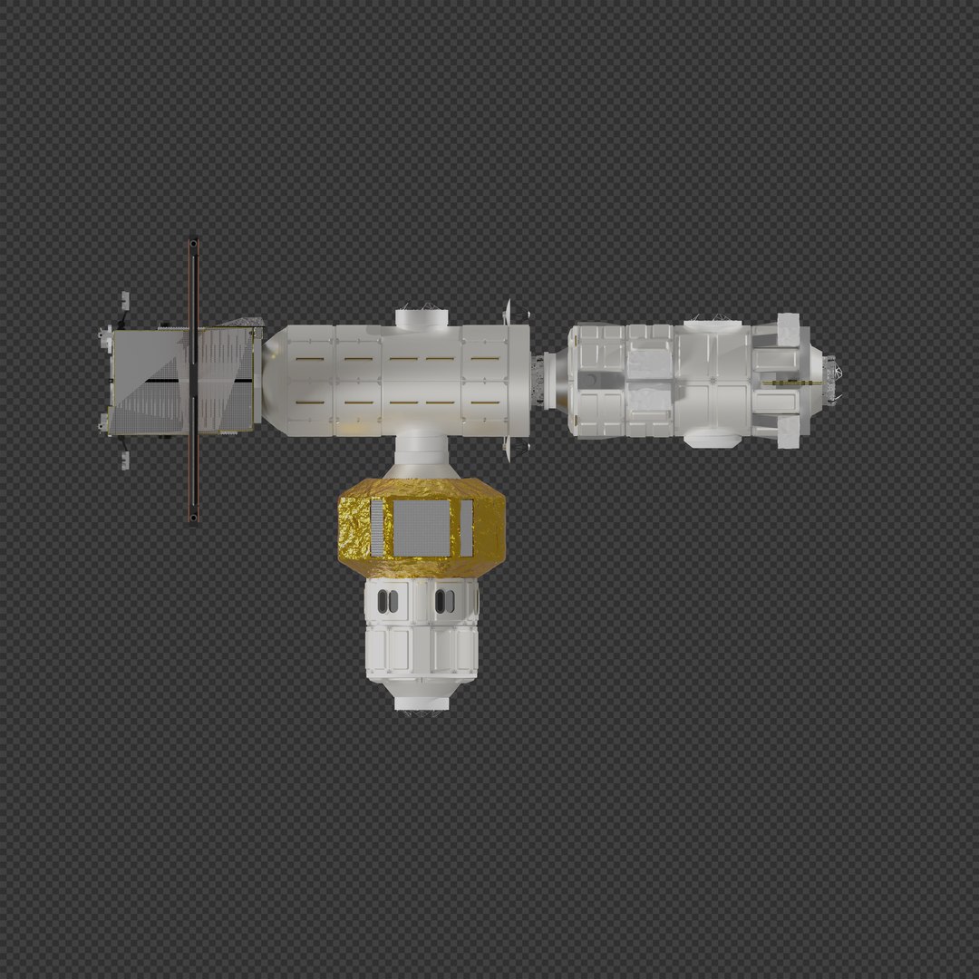 3D Lunar Gateway Space Station Model - TurboSquid 2131442