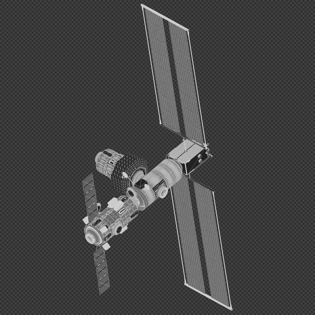 3D Lunar Gateway Space Station Model - TurboSquid 2131442
