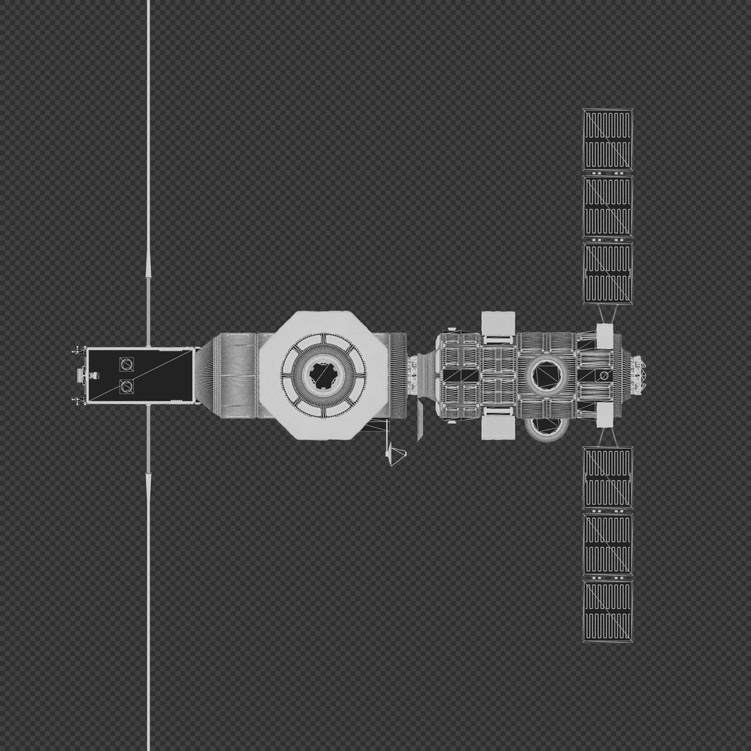 3D Lunar Gateway Space Station Model - TurboSquid 2131442