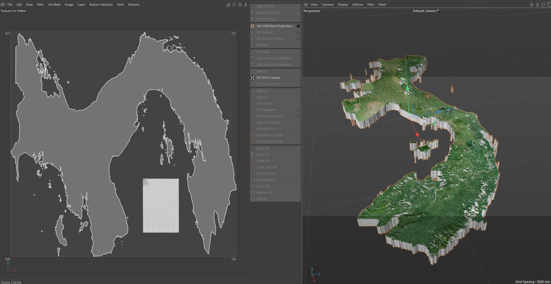 3D Panama Terrain Map - TurboSquid 2336570