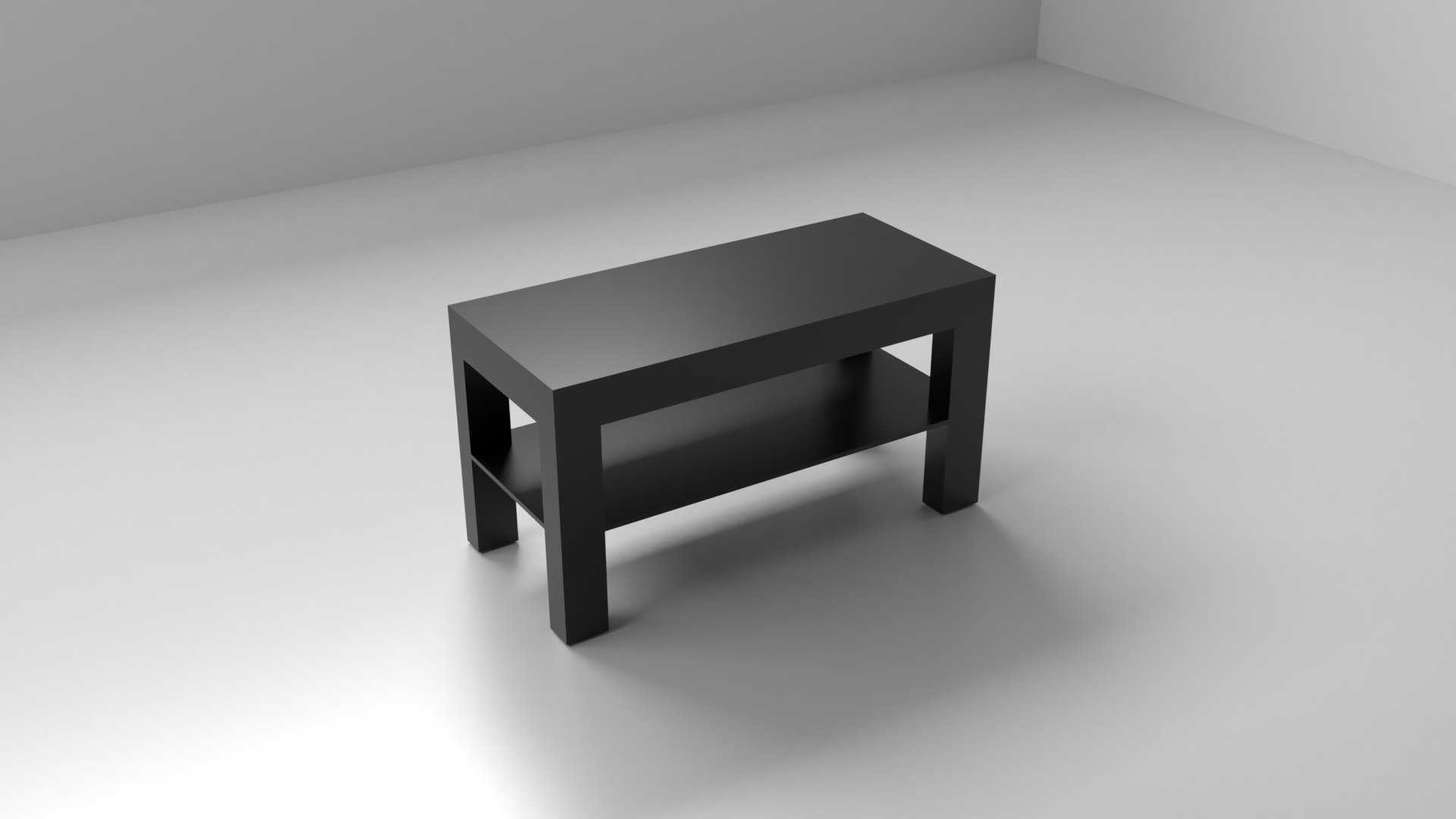 3D rectangle desk 2 - TurboSquid 1464459
