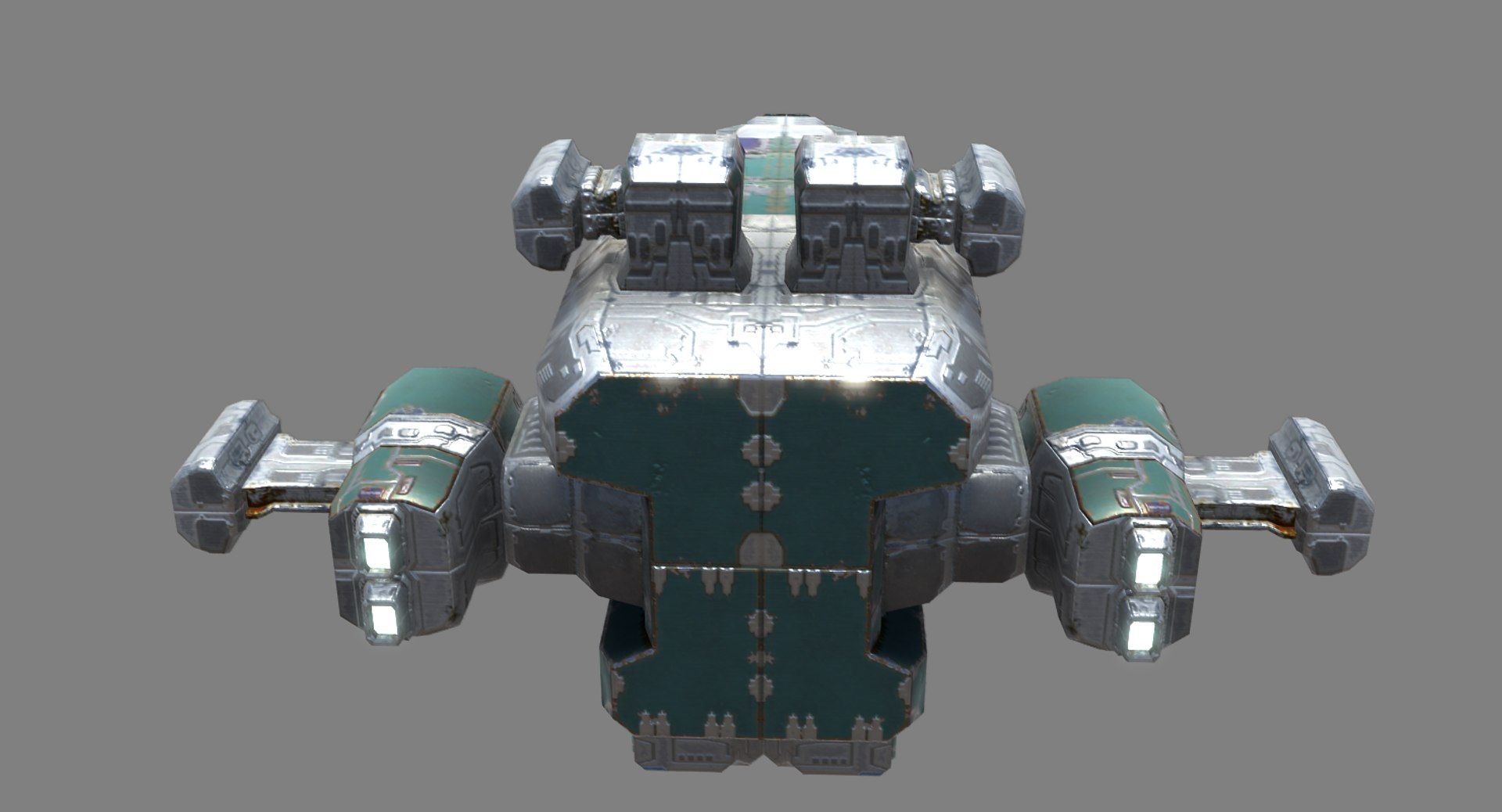 3D Spaceships Missile Corvette Model - TurboSquid 1442436