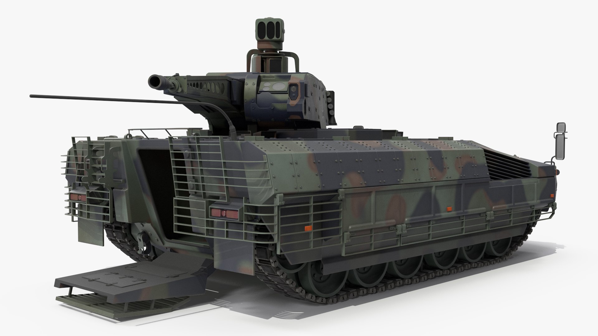 3D Puma German IFV Military Tank Green Rigged - TurboSquid 2290786