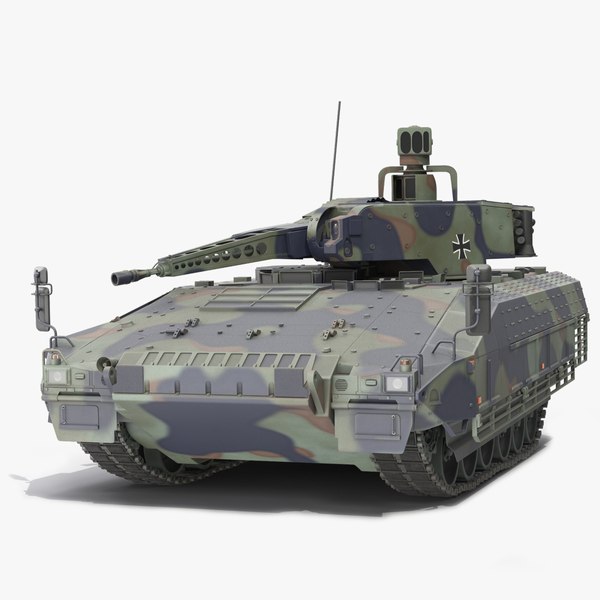 modelo 3d Tanque militar IFV alemán Puma de color verde - TurboSquid ...