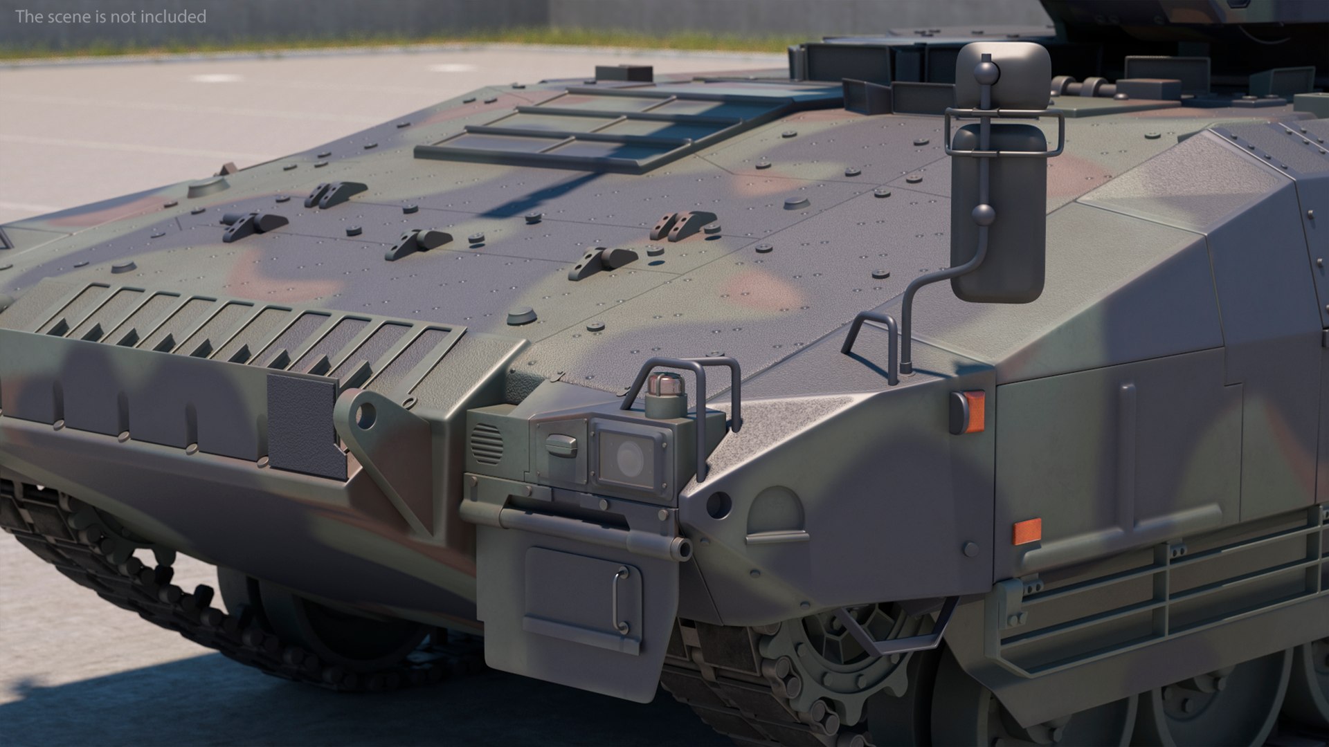 3D Puma German IFV Military Tank Green Rigged - TurboSquid 2290786