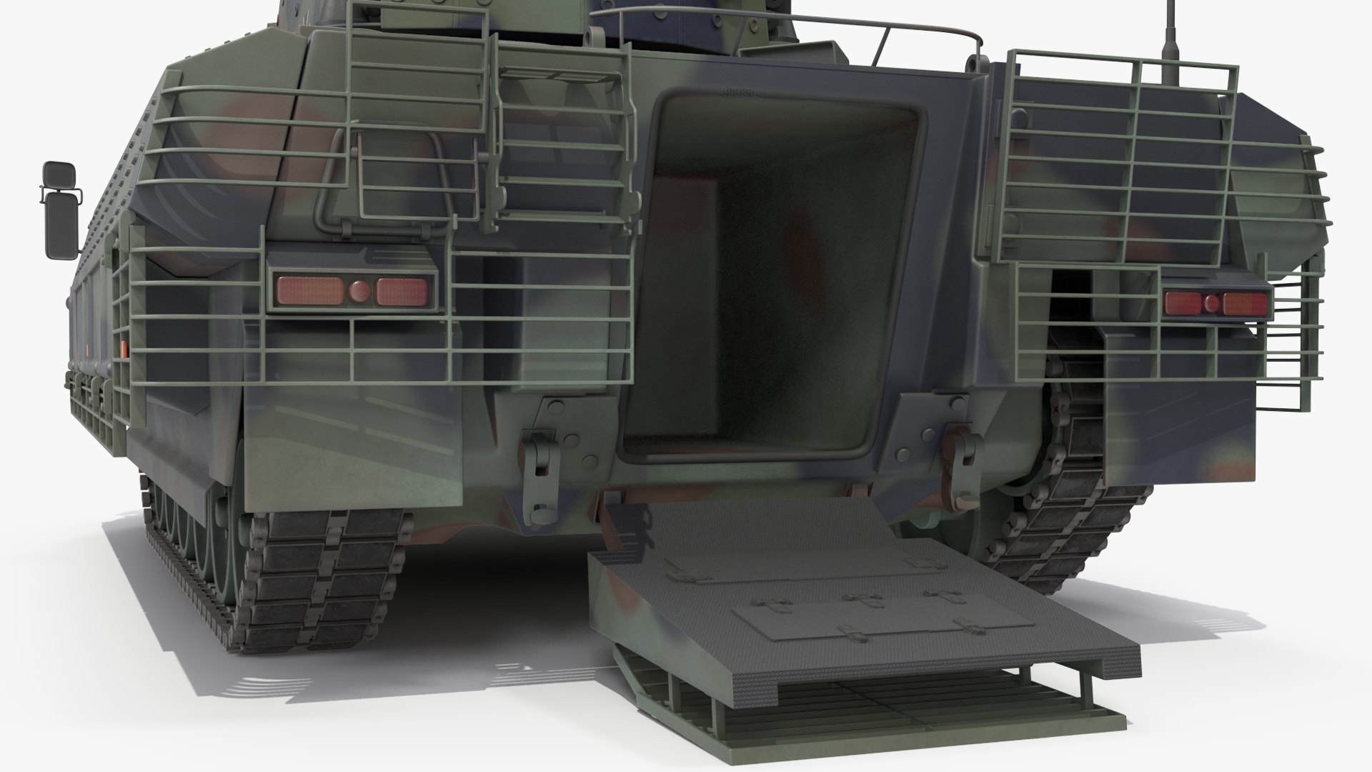 3D Puma German IFV Military Tank Green Rigged - TurboSquid 2290786