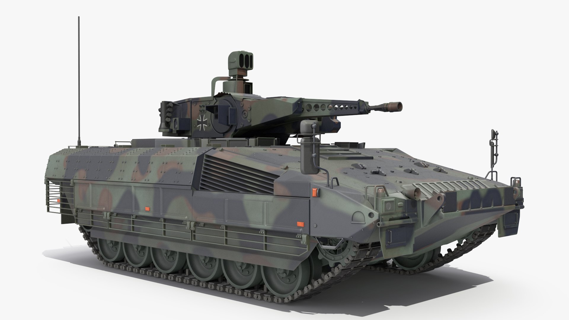 3D Puma German IFV Military Tank Green Rigged - TurboSquid 2290786
