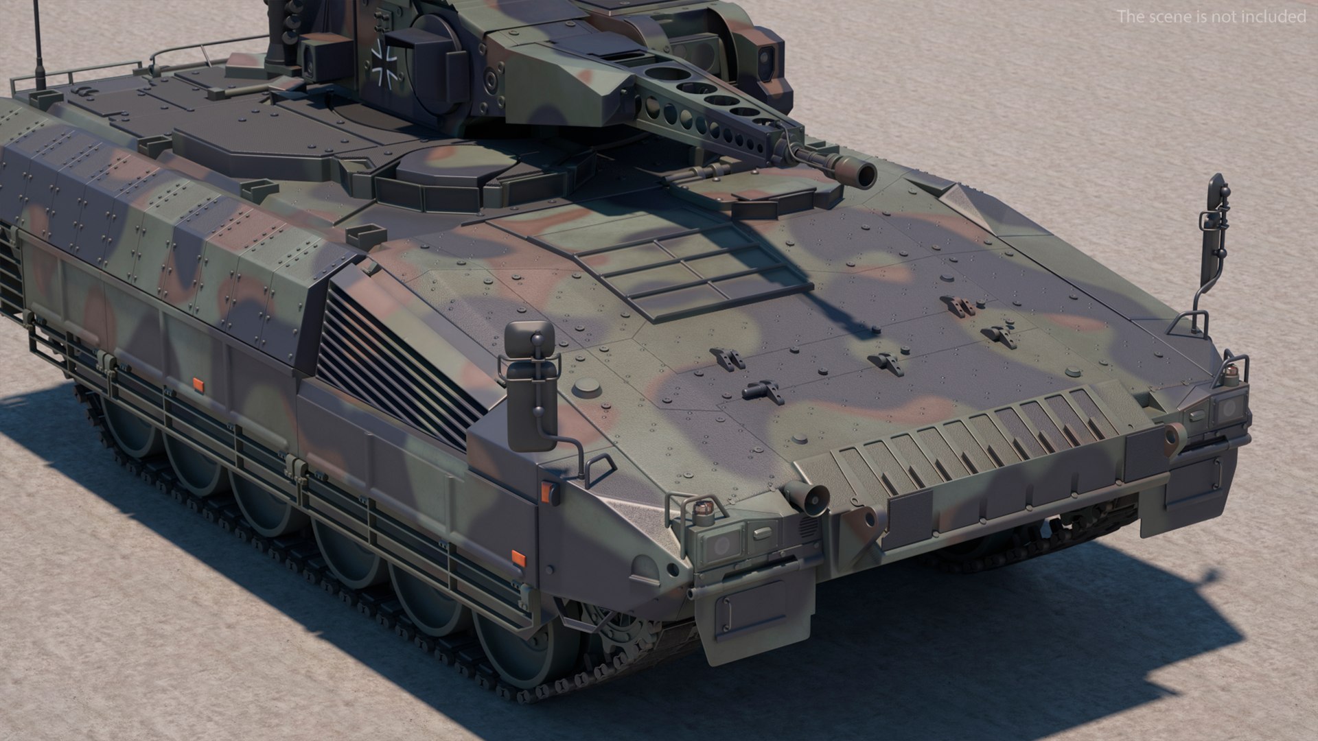 3D Puma German IFV Military Tank Green Rigged - TurboSquid 2290786