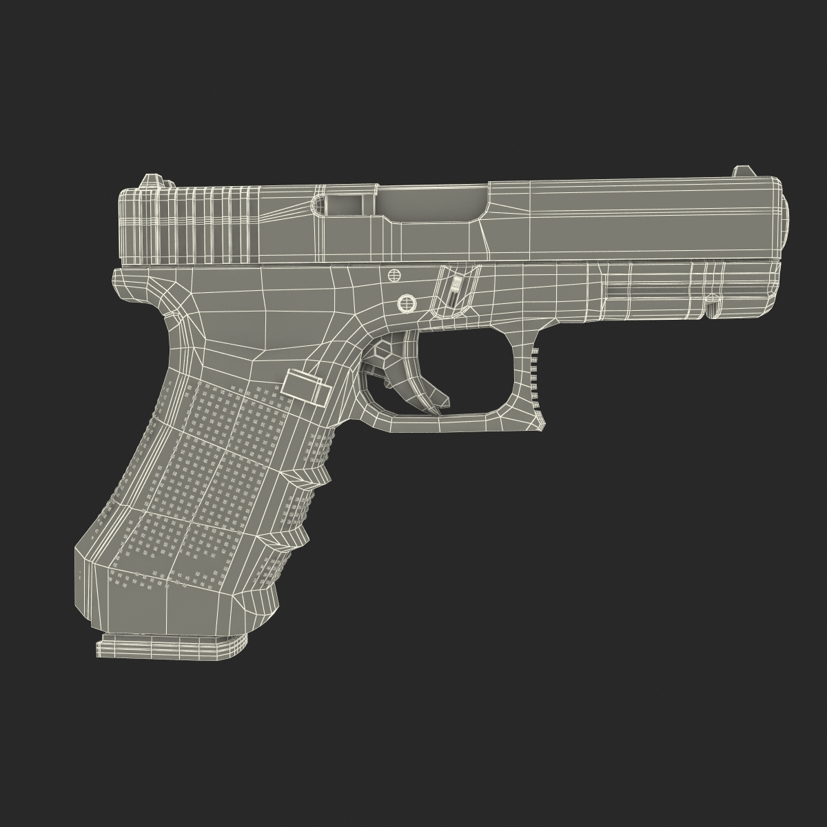 3d glock 17 semi automatic