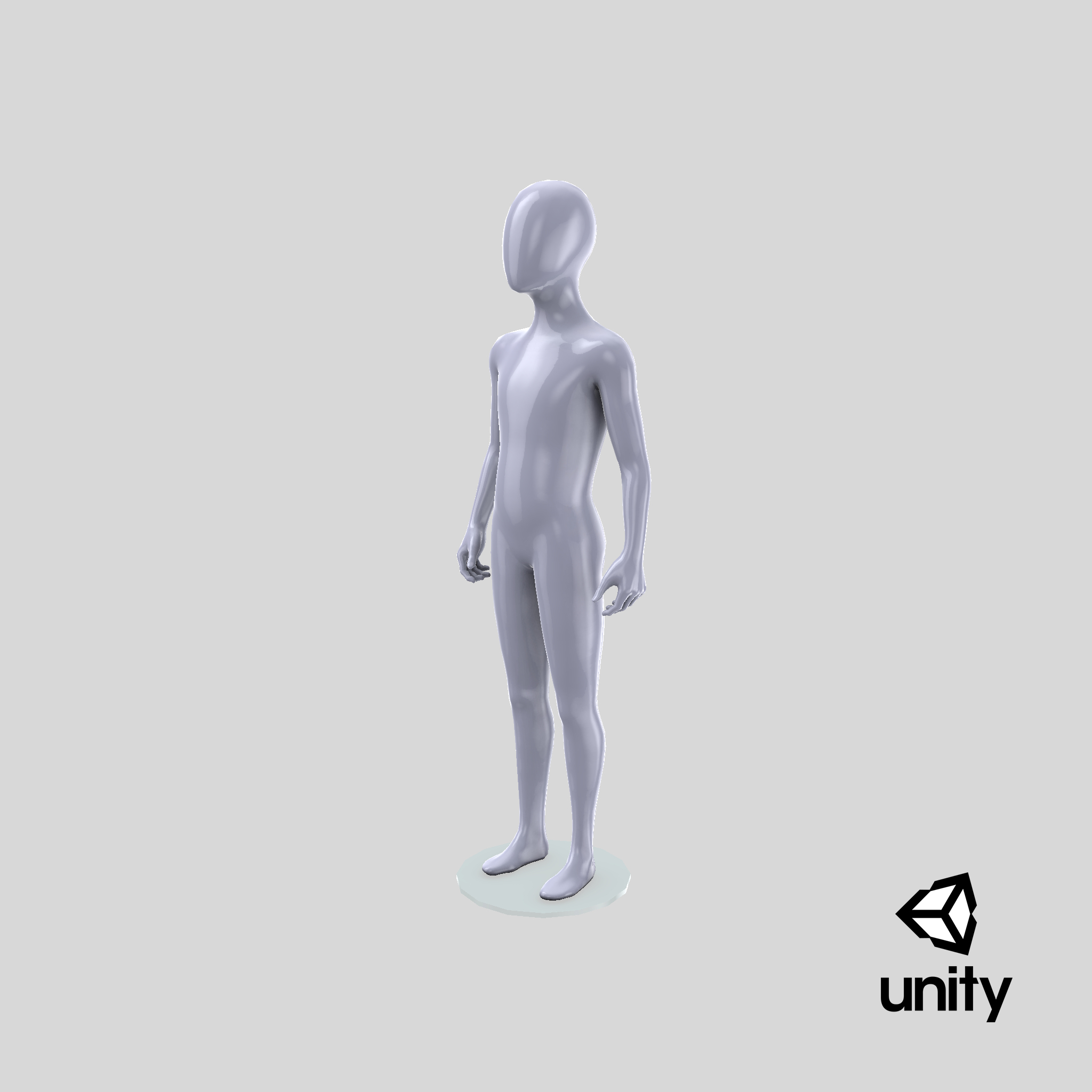 3D child mannequin standing pose - TurboSquid 1416185