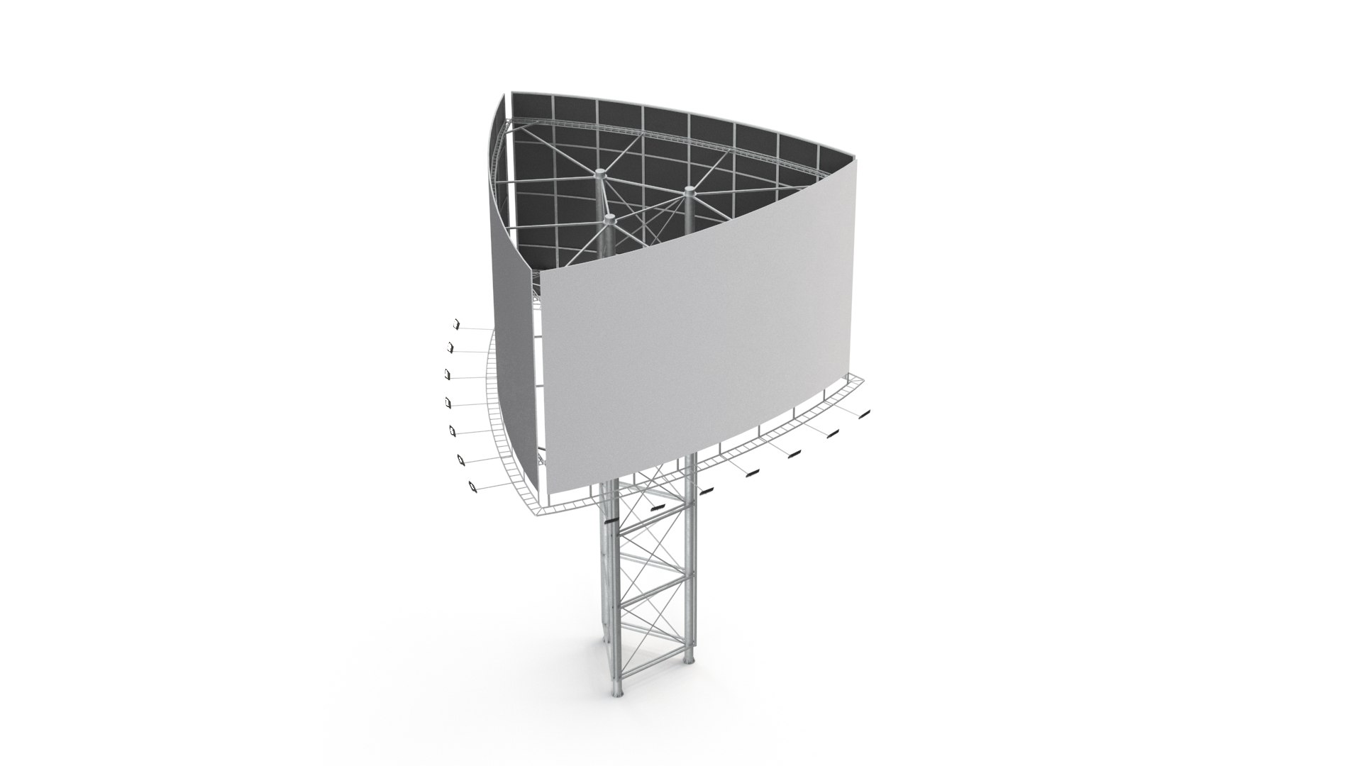 3D Model Billboard - TurboSquid 2118554