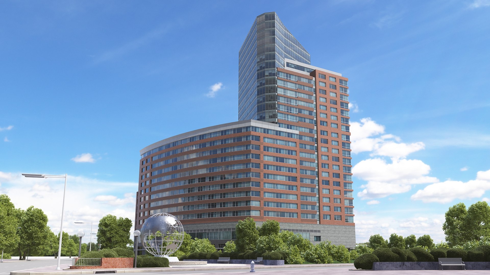 Ritz Carlton Hotel 3D Model - TurboSquid 1360625