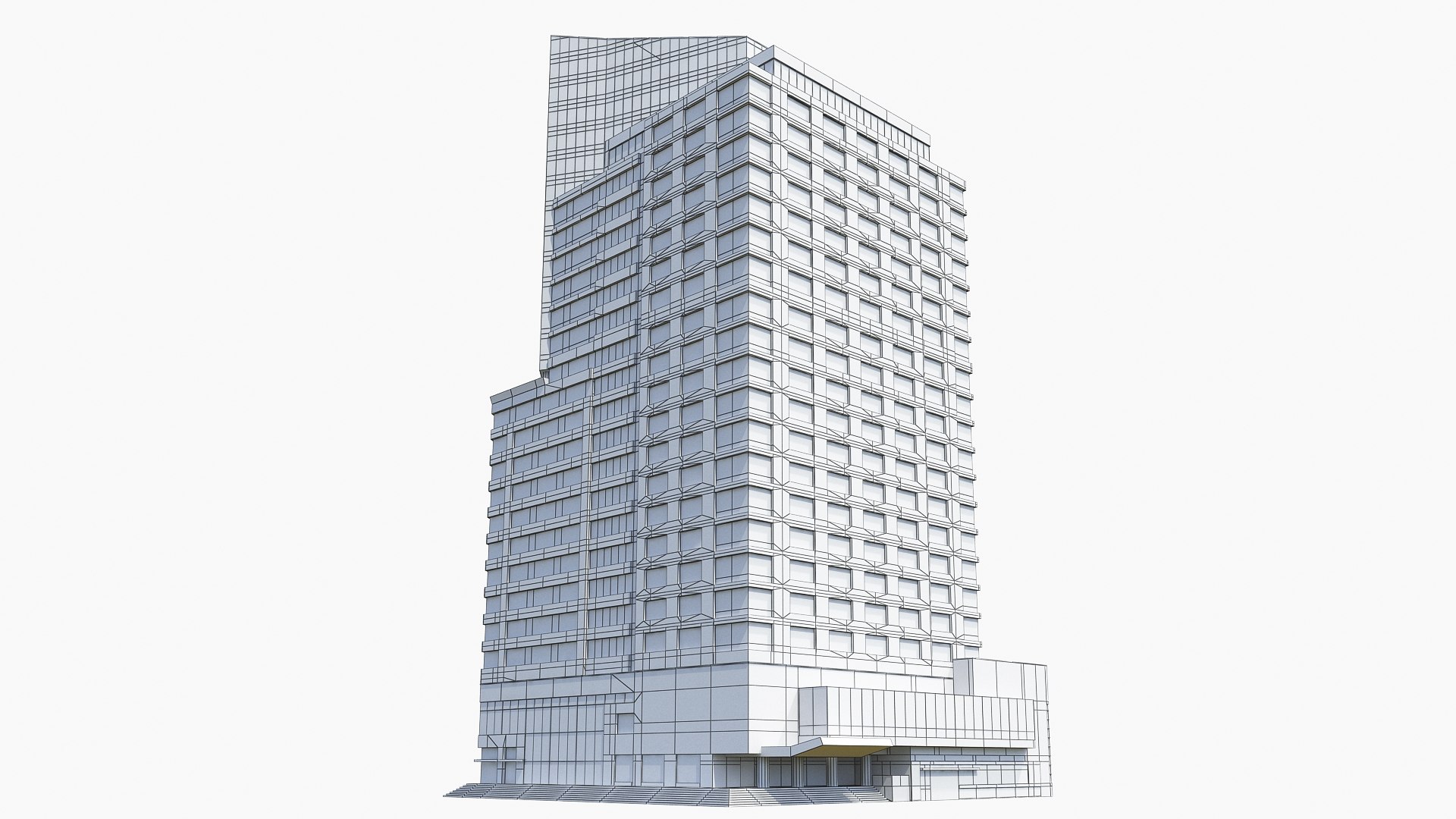 Ritz Carlton Hotel 3D Model - TurboSquid 1360625