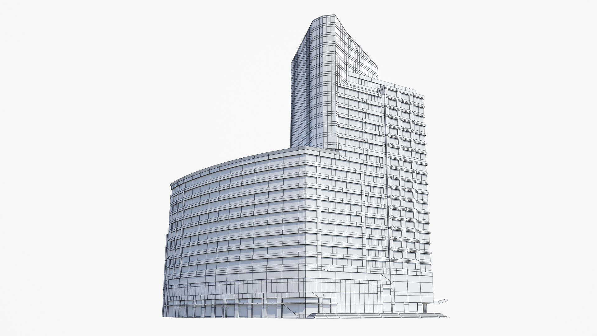 Ritz Carlton Hotel 3D Model - TurboSquid 1360625