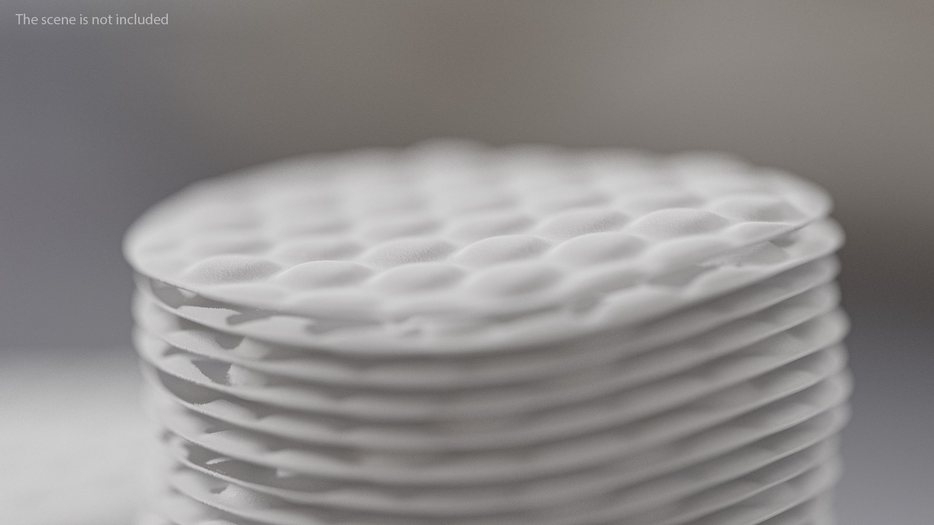 Cosmetic Cotton Pads 3D Model - TurboSquid 2051063