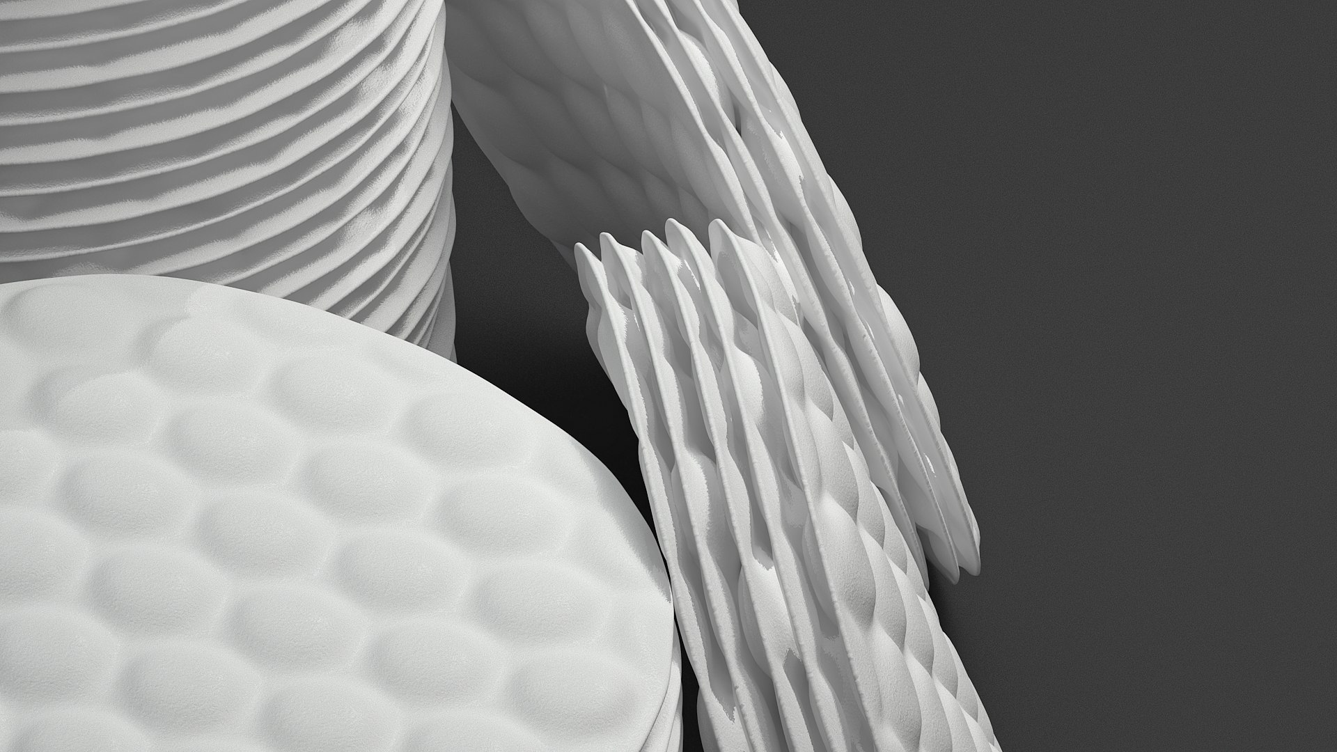 Cosmetic Cotton Pads 3D Model - TurboSquid 2051063