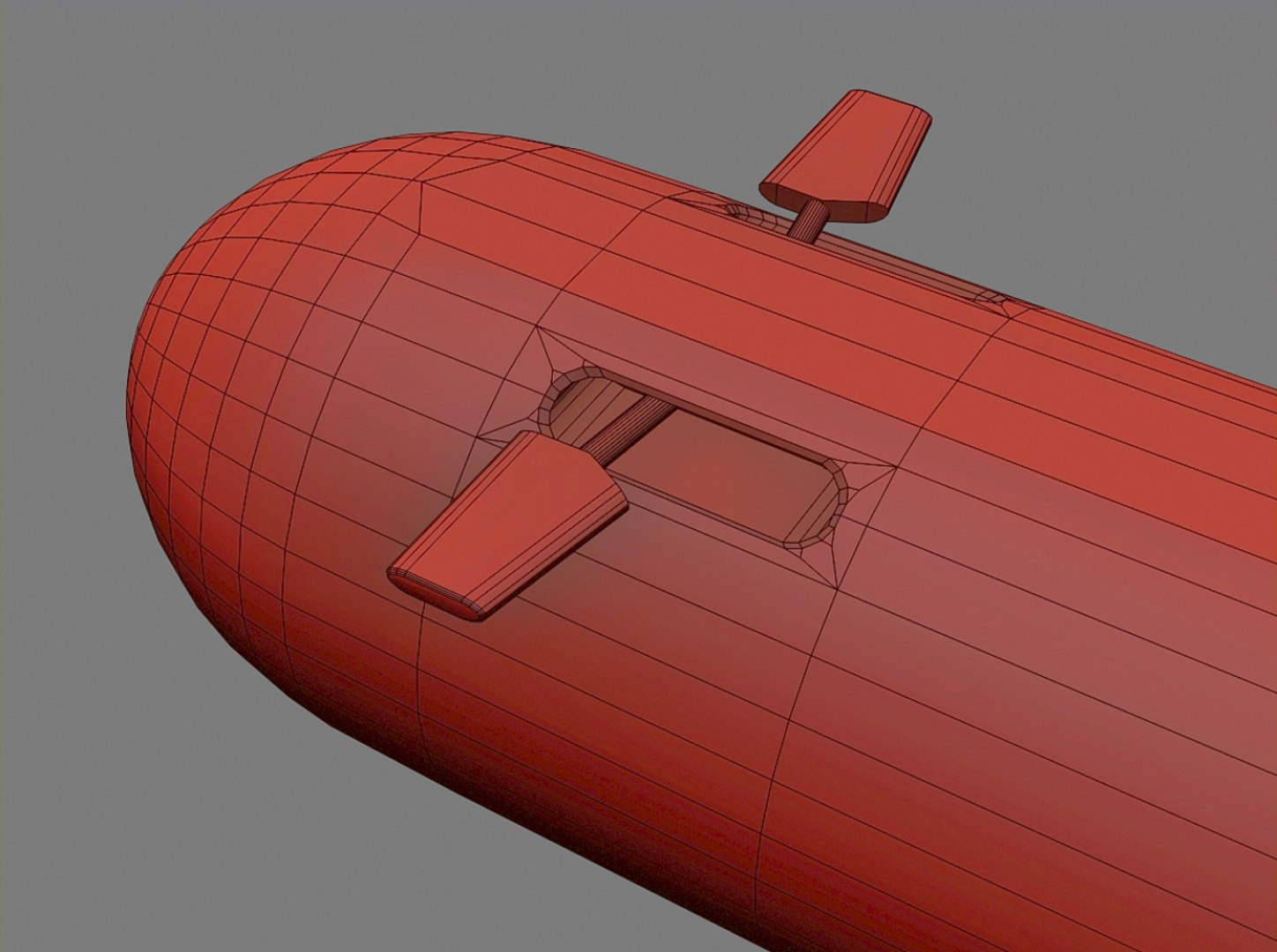 K-278 Komsomolets Submarine Soviet 3d Model
