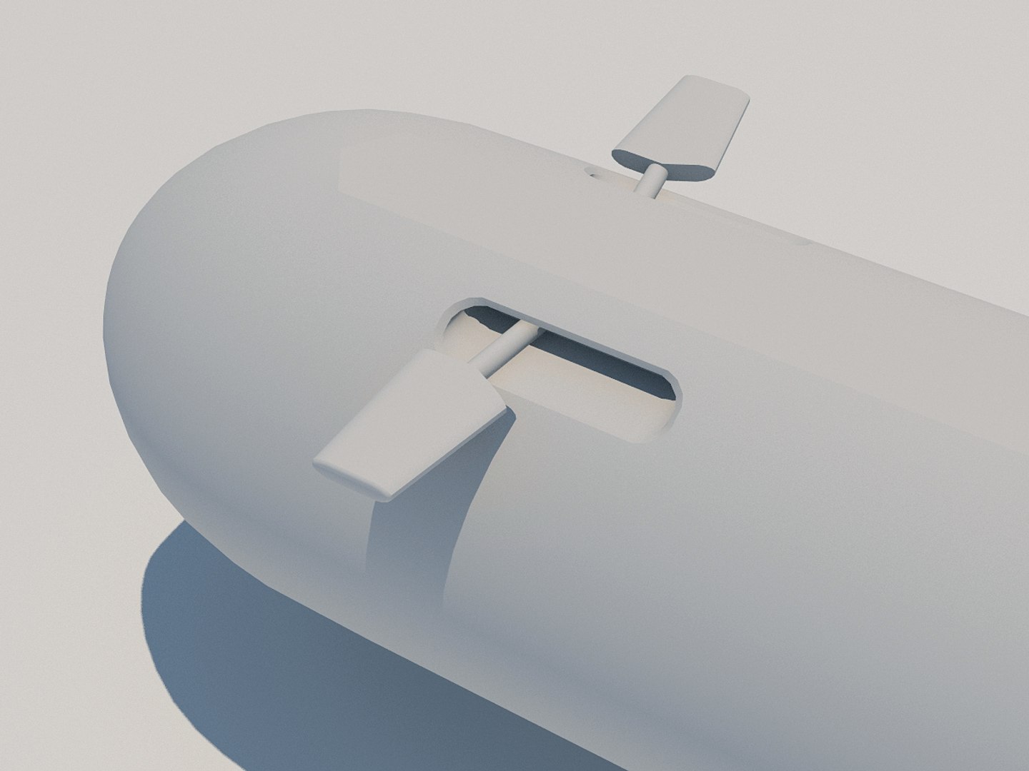 K-278 Komsomolets Submarine Soviet 3d Model