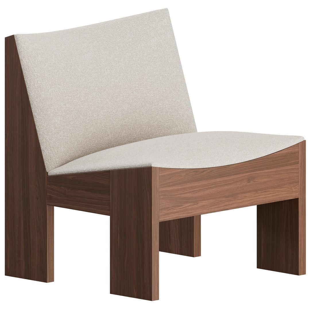 Tenon Lounge Chair By Newworks Model - TurboSquid 2350979