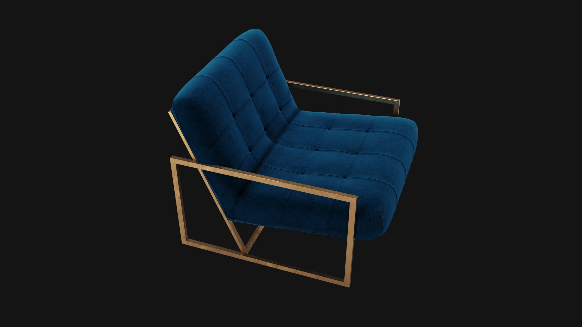 Jonathan Goldfinger Lounge Chair 3D - TurboSquid 1454617