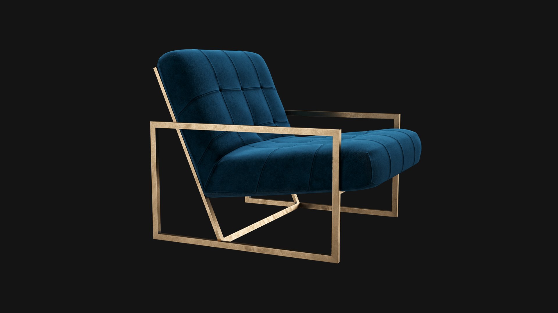 Jonathan Goldfinger Lounge Chair 3D - TurboSquid 1454617