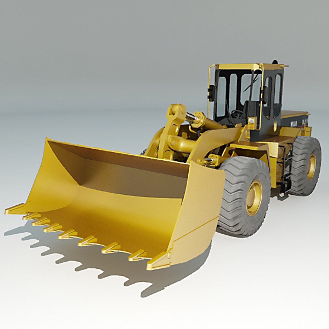 Wheel Loader 3d Max