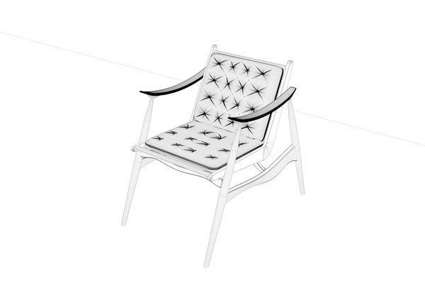 3D finn chair model - TurboSquid 1569092