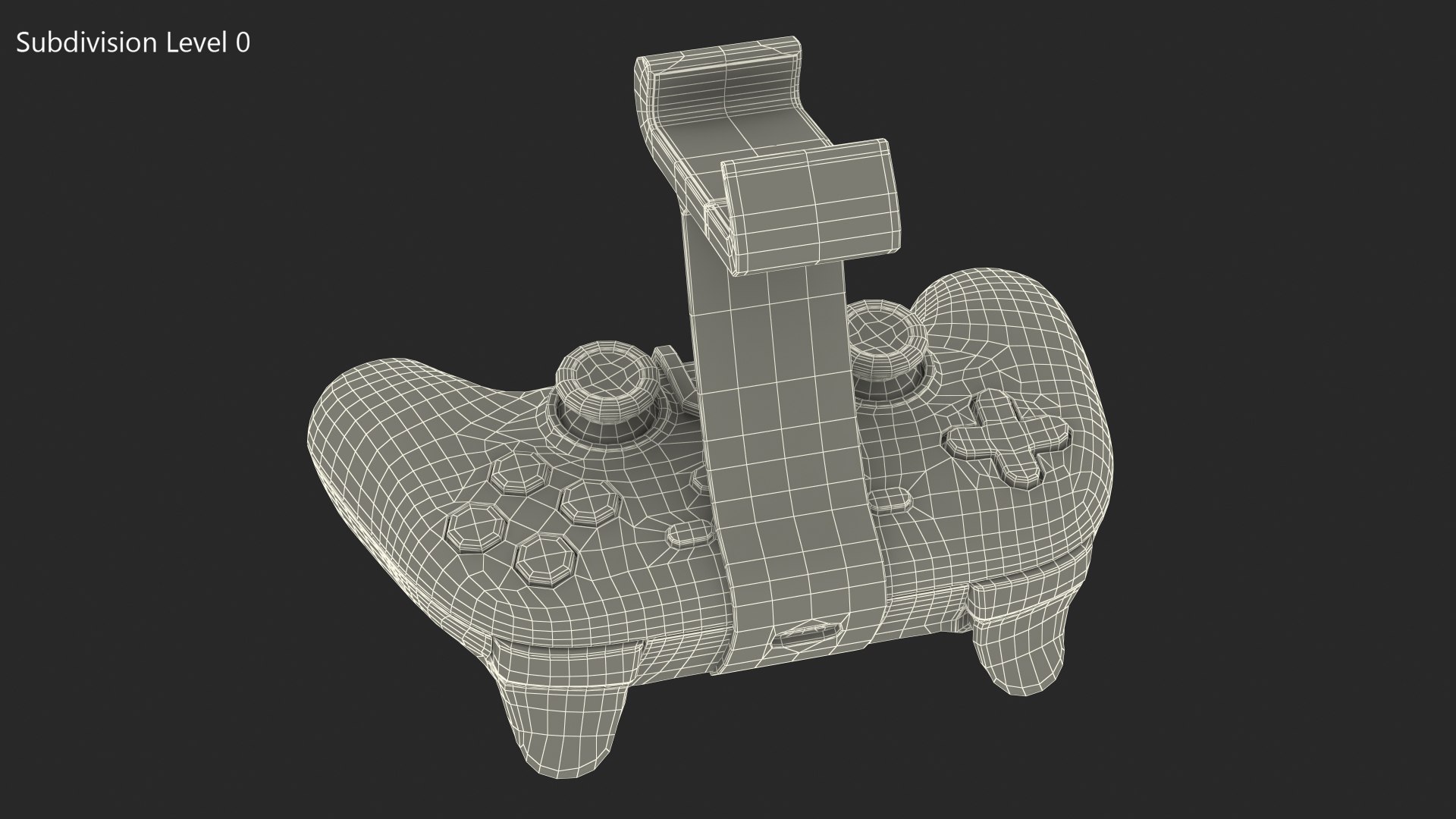 Google stadia controller phone 3D - TurboSquid 1636760