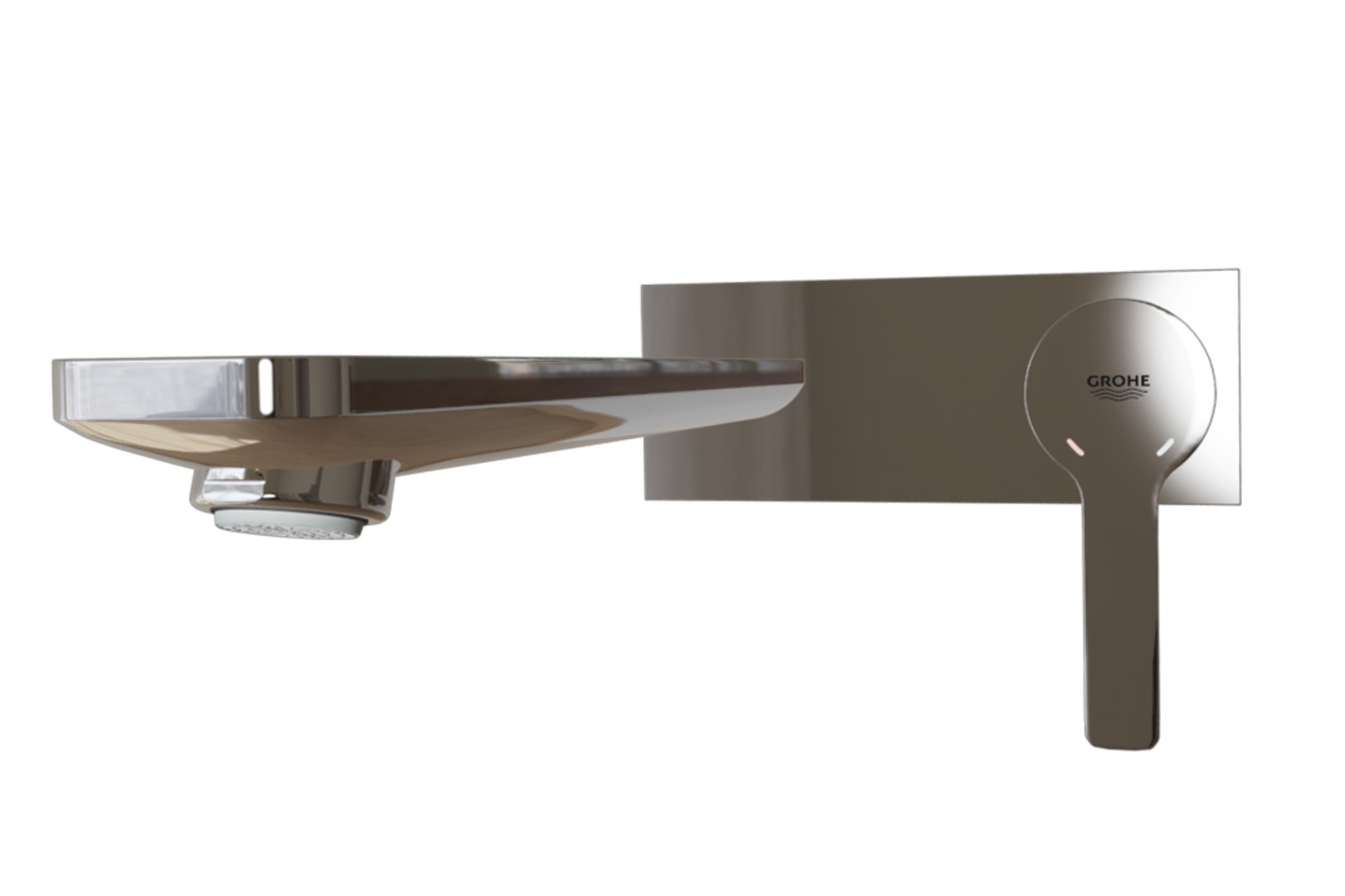 3D Grohe Product-faucet-Linear Two Hole Basin Mixer LSize Model ...