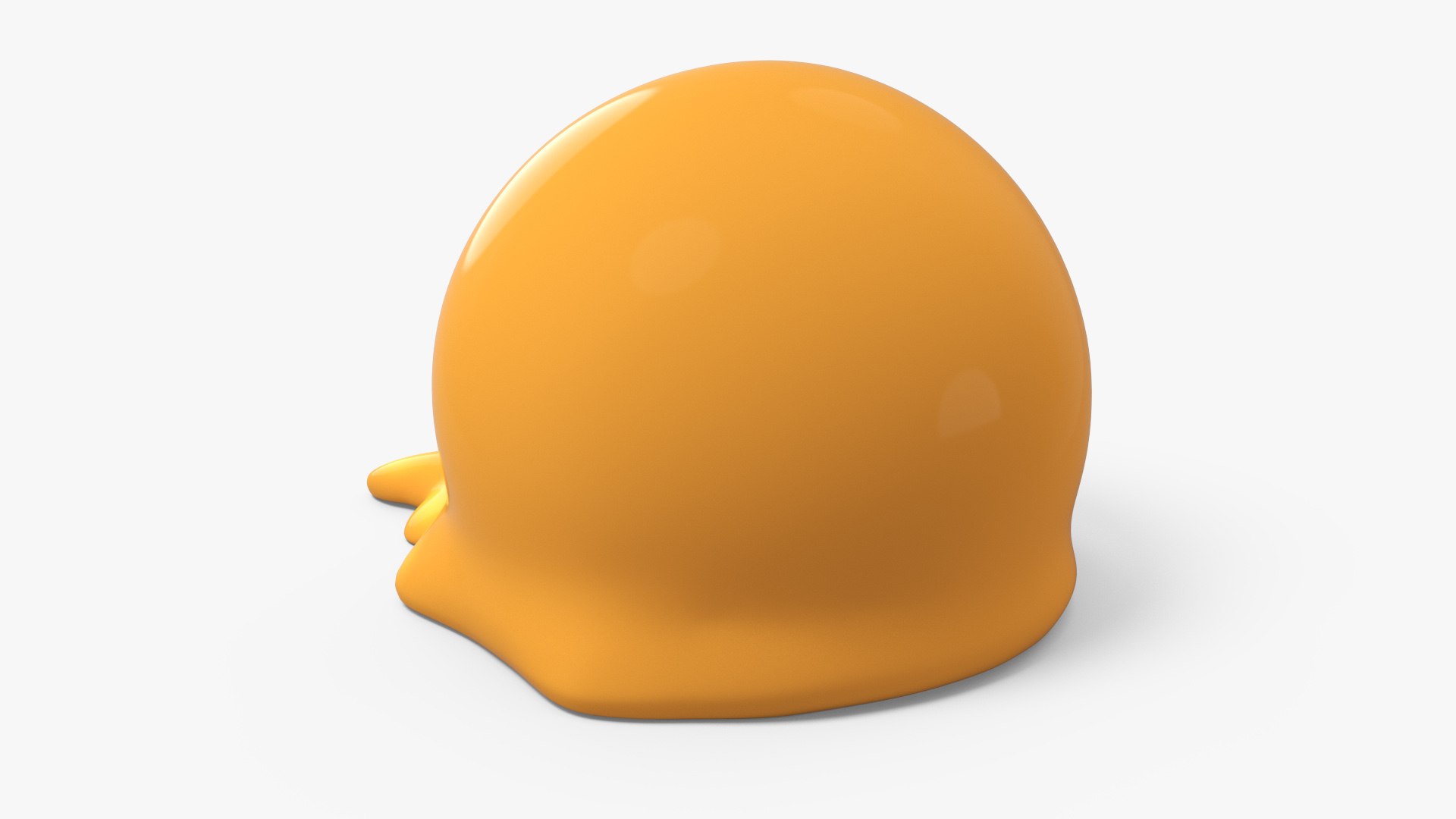 Emoji Melting Face 3D Model - TurboSquid 2240515
