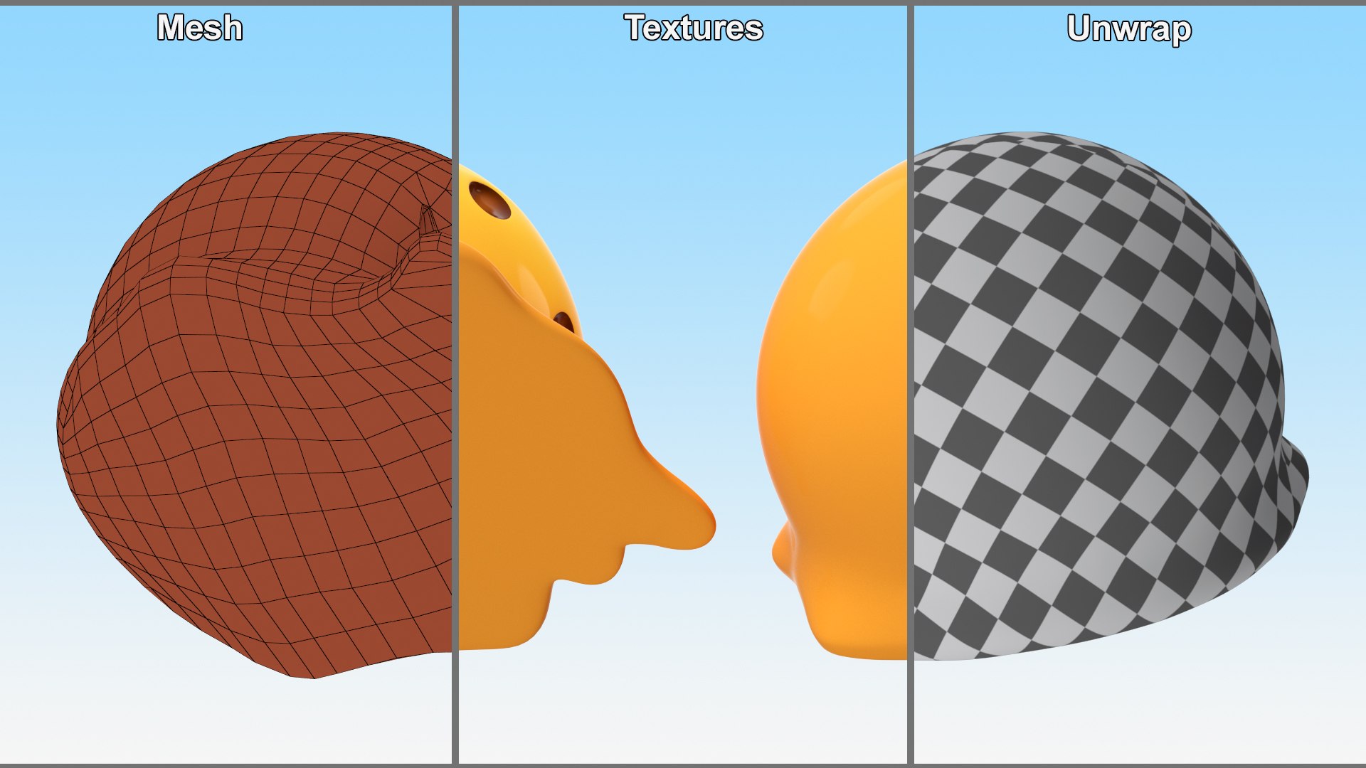 Emoji Melting Face 3D Model - TurboSquid 2240515