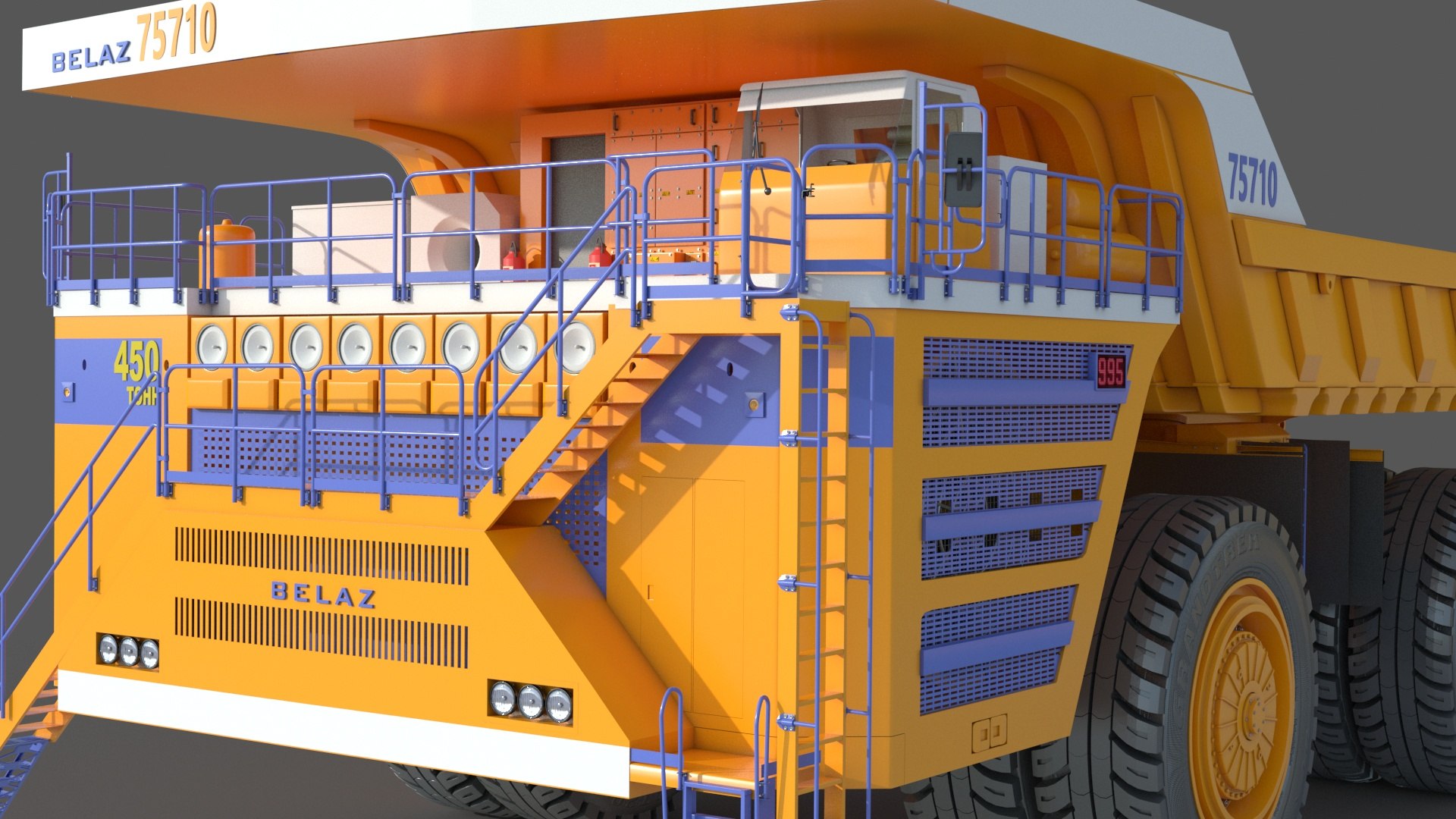 Belaz 75710 Mining Truck 3D Model - TurboSquid 2401801