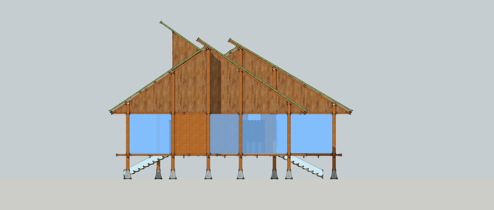 3d model eco village