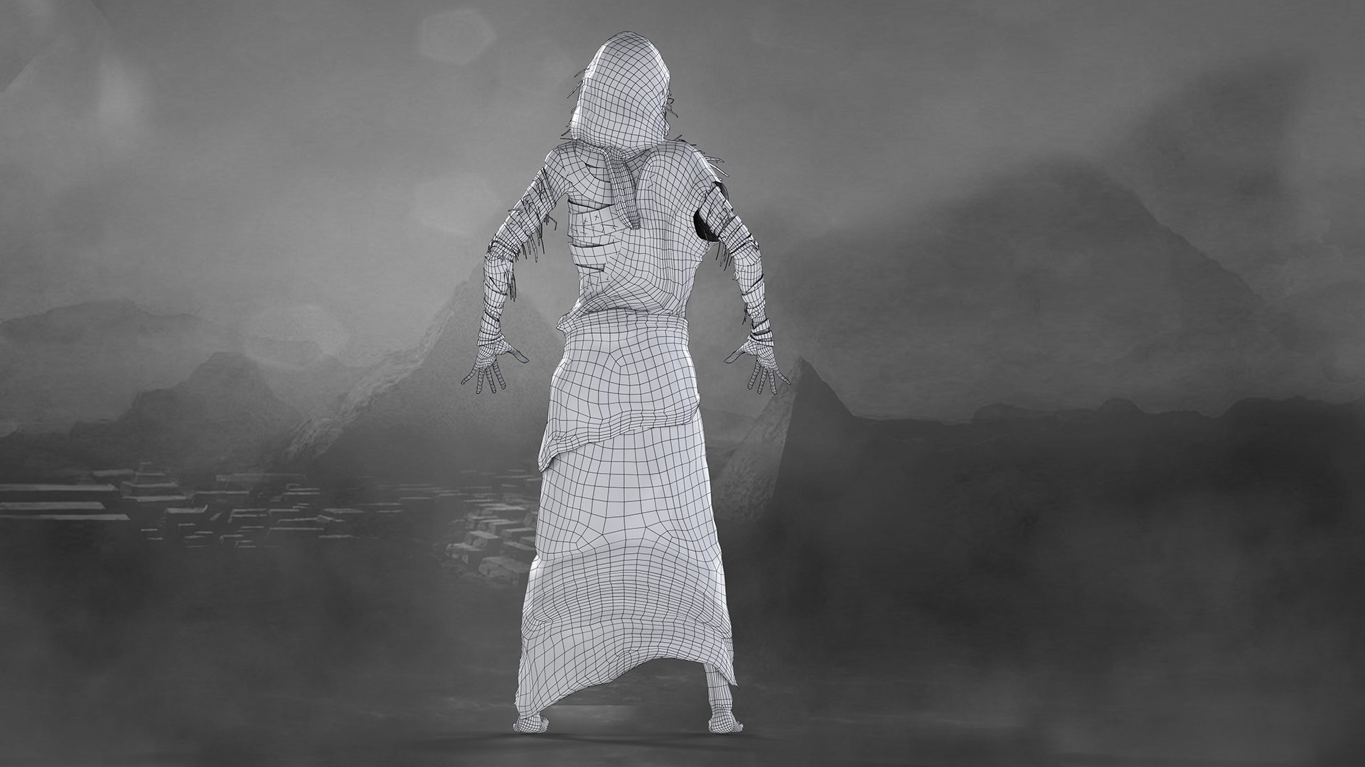 3D Mummy Model - TurboSquid 2401052