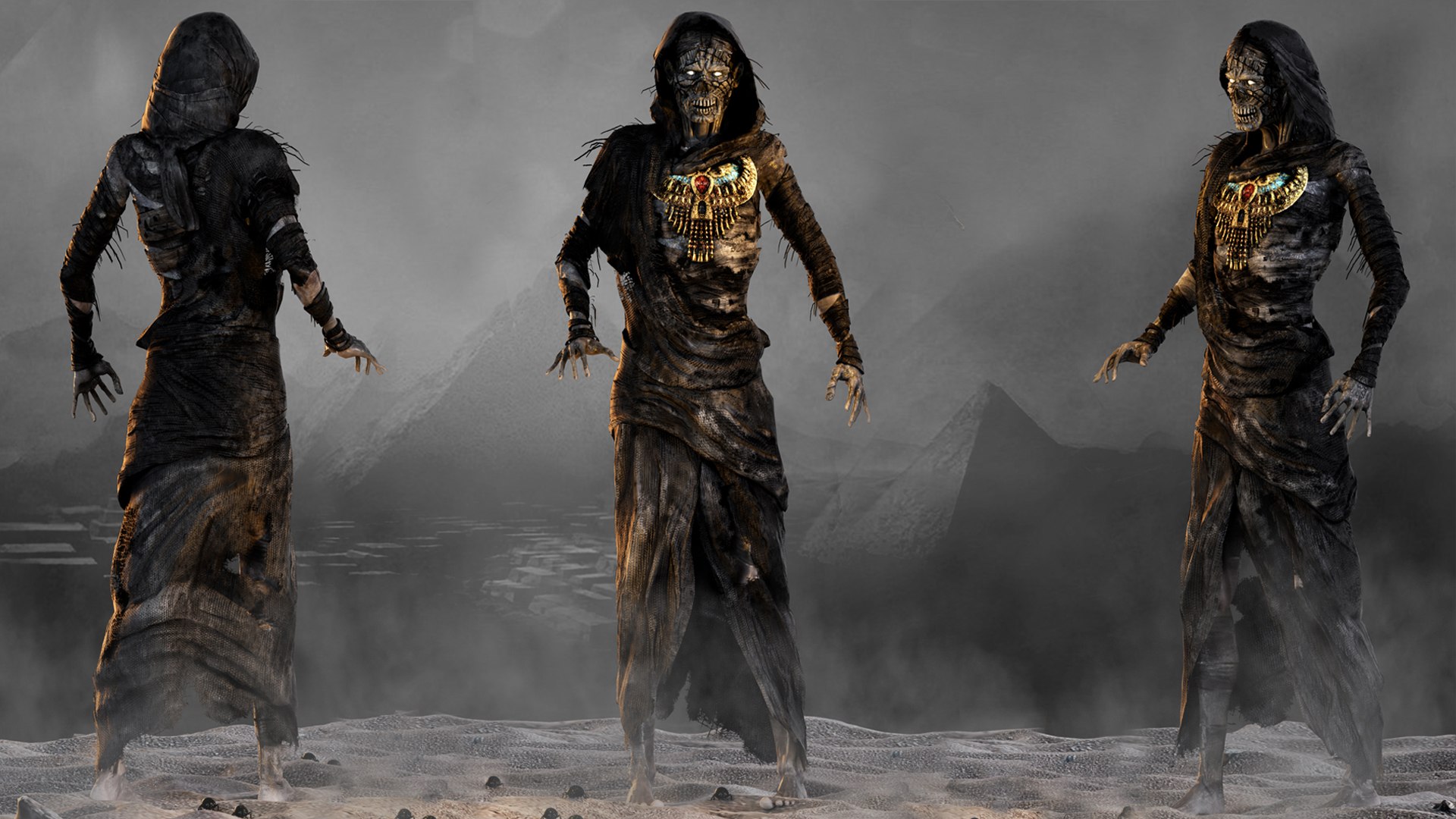 3D Mummy Model - TurboSquid 2401052