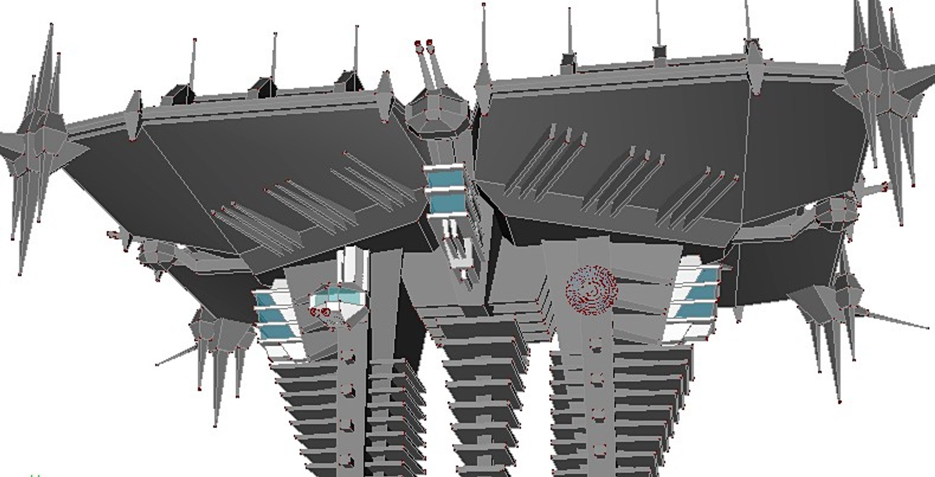 3d Sky Platform Model