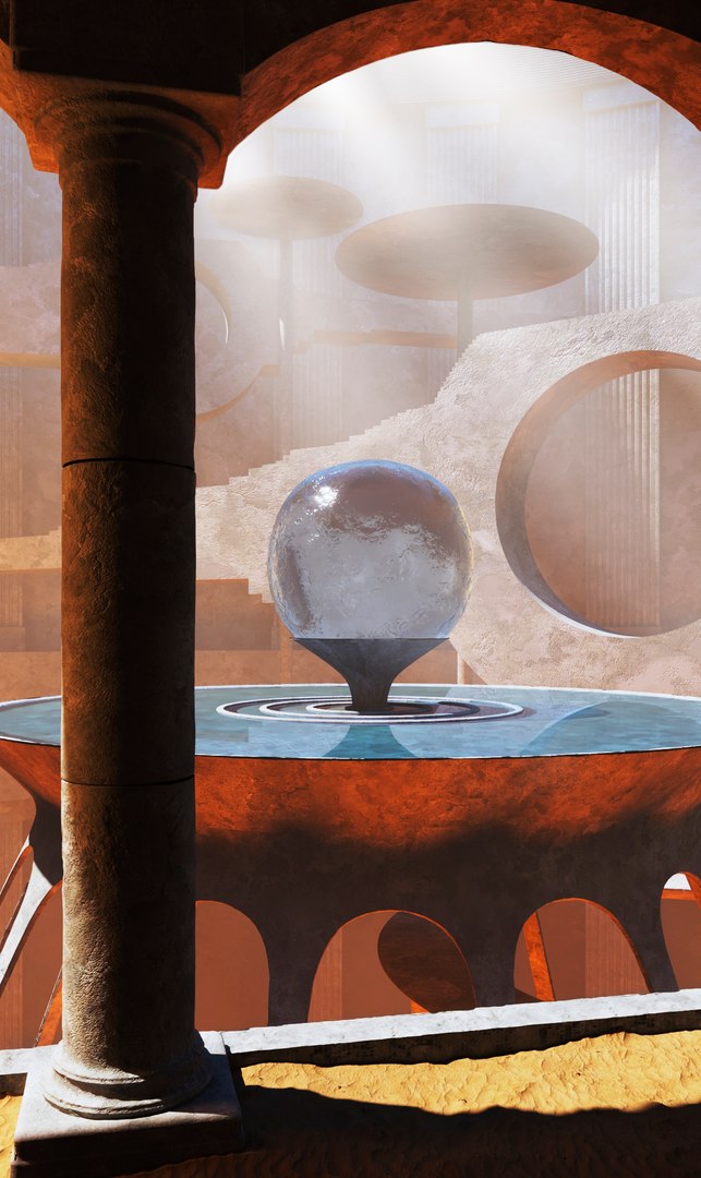 Abstract Architecture 02 3D Model - TurboSquid 2138758