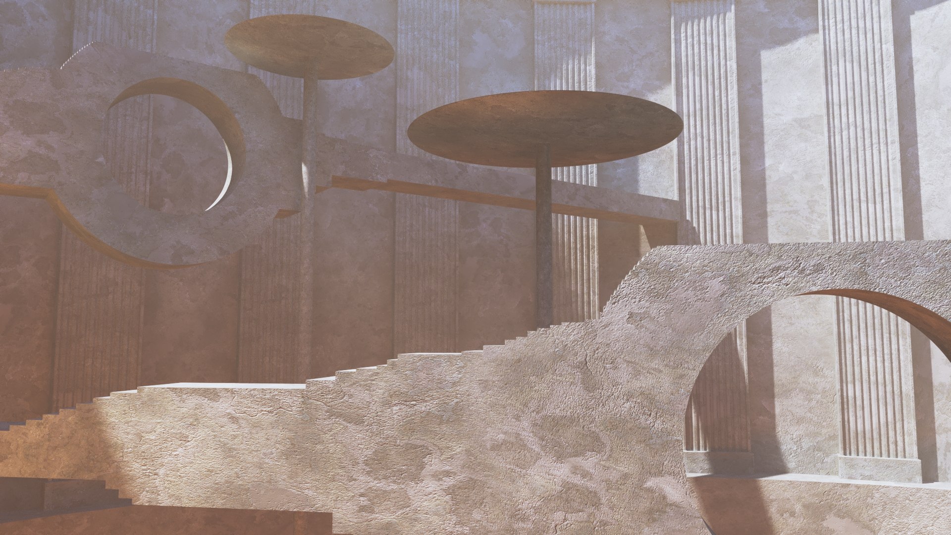 Abstract Architecture 02 3D Model - TurboSquid 2138758