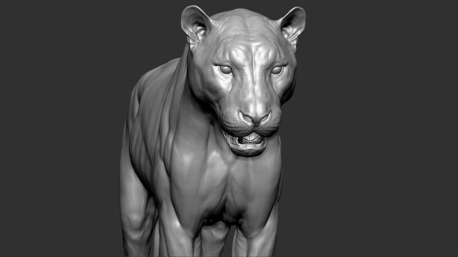 3D tiger vfx ultra zbrush - TurboSquid 1531903