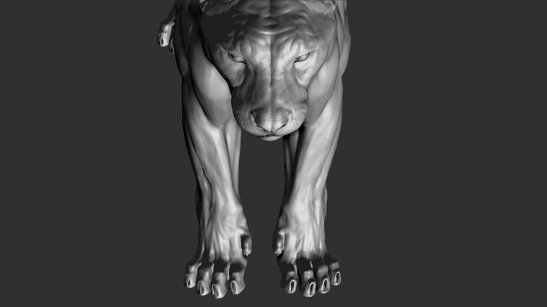3D tiger vfx ultra zbrush - TurboSquid 1531903