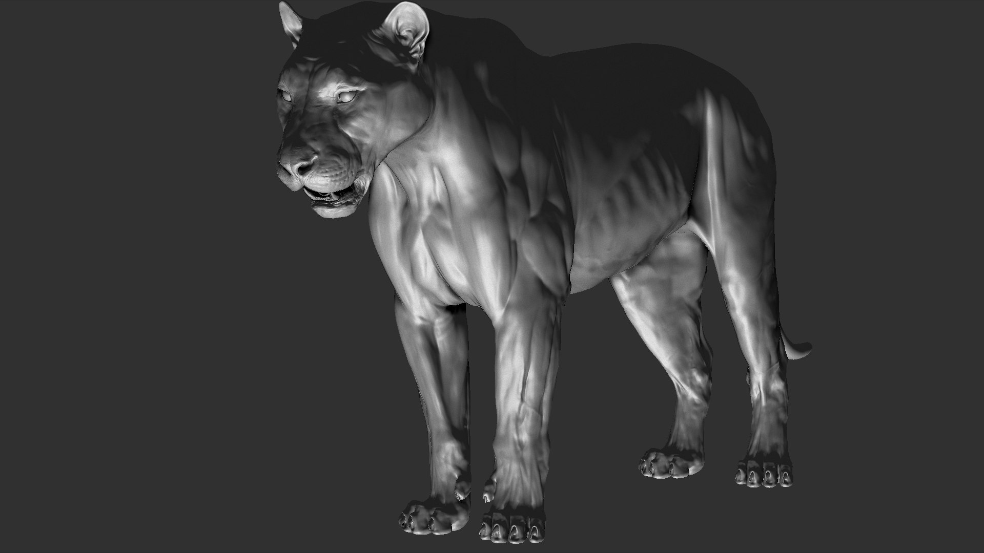 3D tiger vfx ultra zbrush - TurboSquid 1531903