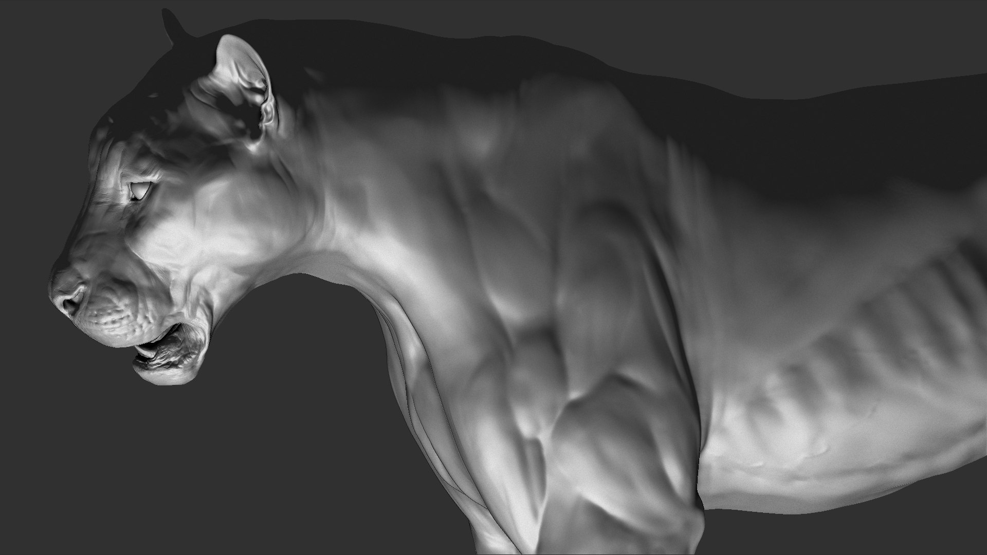 3D tiger vfx ultra zbrush - TurboSquid 1531903